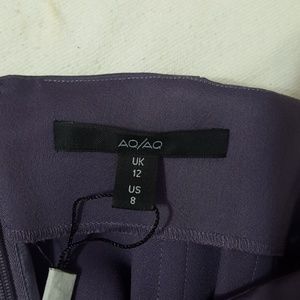 A/Q/A/Q | Pants & Jumpsuits | Aqaq Avanti Trousers Lavender Grey | Poshmark